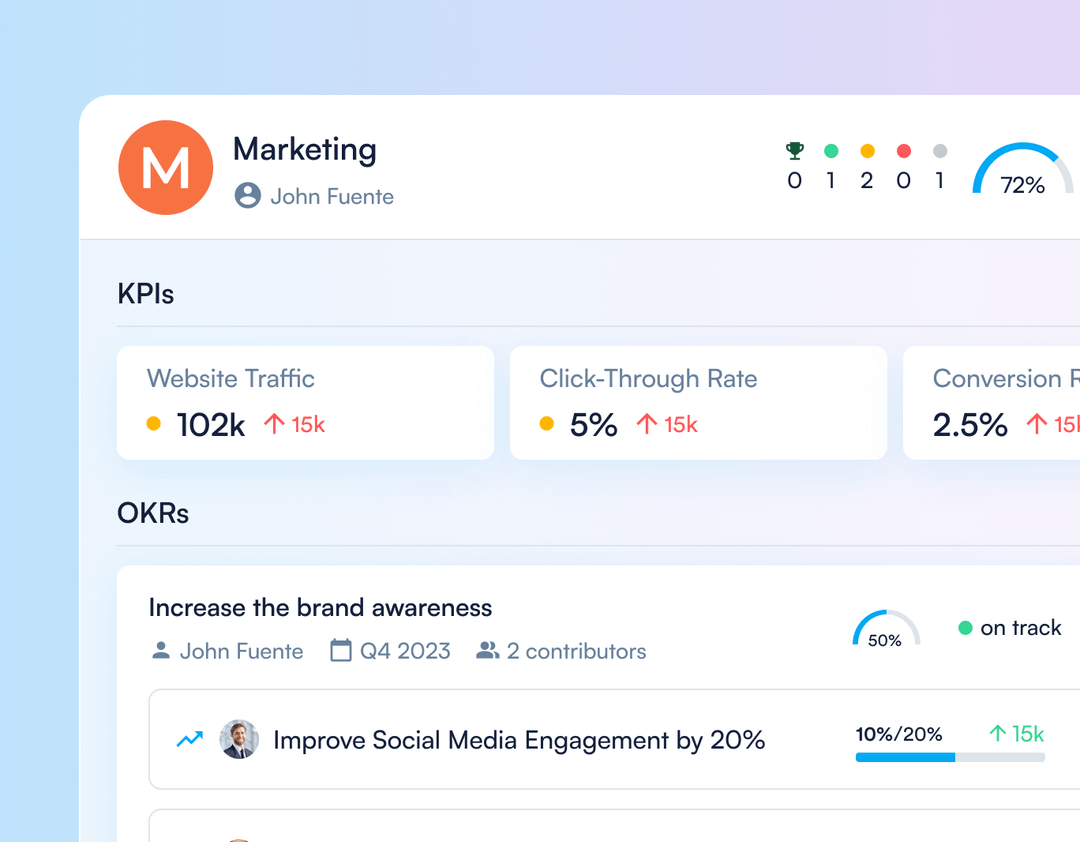 Perdoo - #1 OKR & Strategy Execution Software